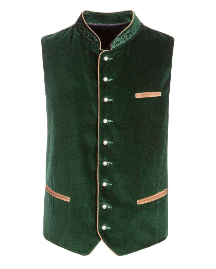 Lederhosen Vest - Oktoberfest Vest - Bavarian Vest